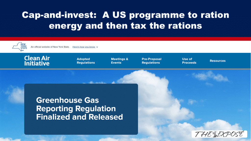 Cap-and-invest: A US programme to ration energy and then tax the ...